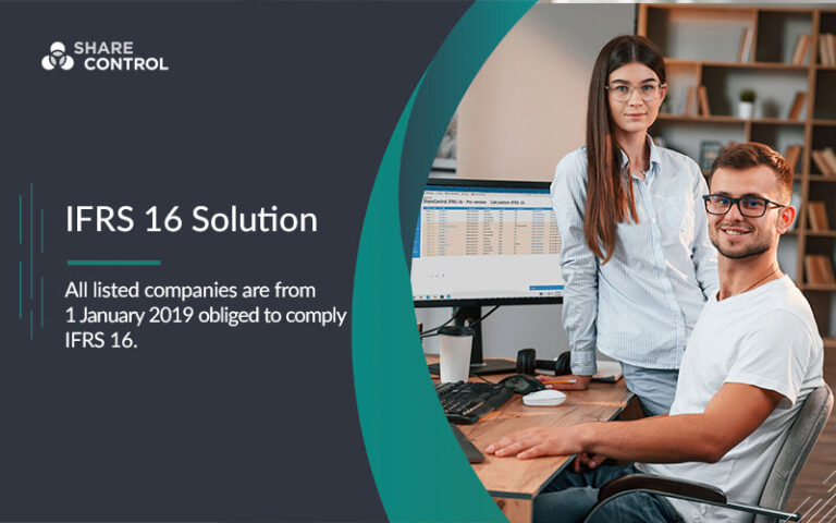 IFRS 16 solution - complete system for lease agreements