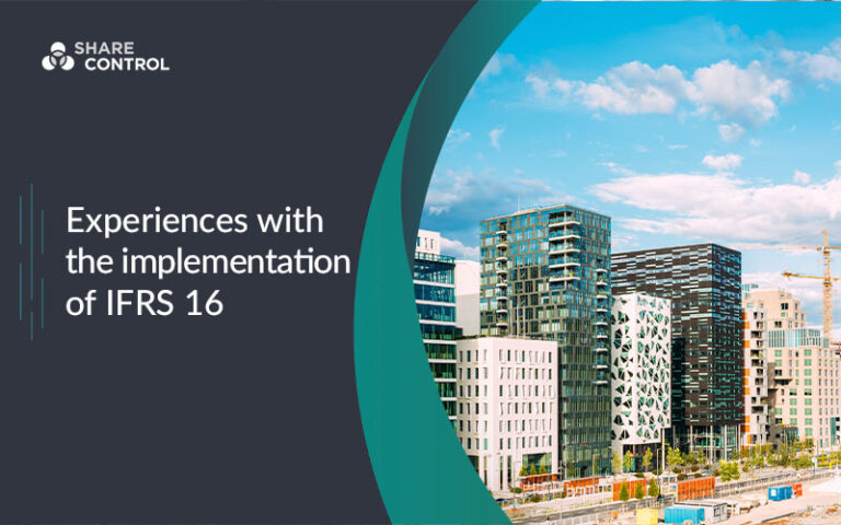 Implementation of IFRS 16 - Share Control